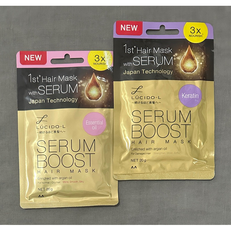 Jual ️PS888 ️ LUCIDO-L Serum Boost Hair Mask Sachet 20gr | Shopee Indonesia