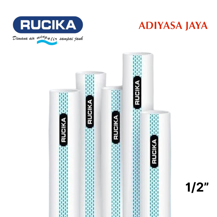 Jual Rucika Standard AW 1/2 (Rucika) / Pipa PVC Kelas AW | Shopee Indonesia