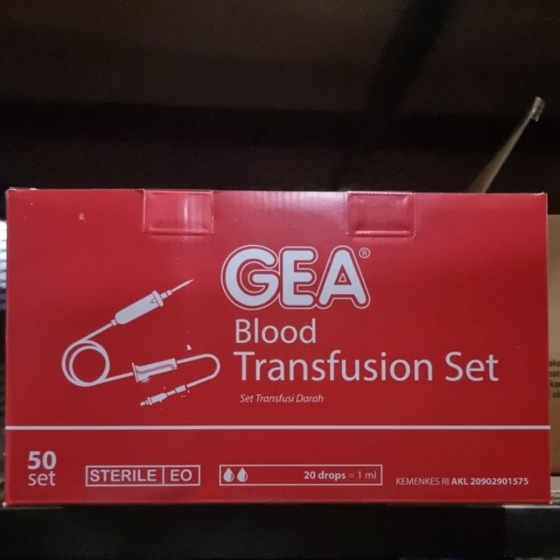 Jual Blood Transfusion Set GEA Transfusi GEA | Shopee Indonesia