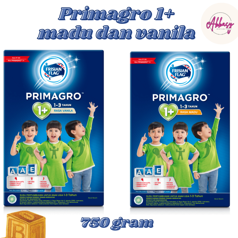 Jual Frisian Flag Primagro 1+ Madu/Vanila 750g | Shopee Indonesia
