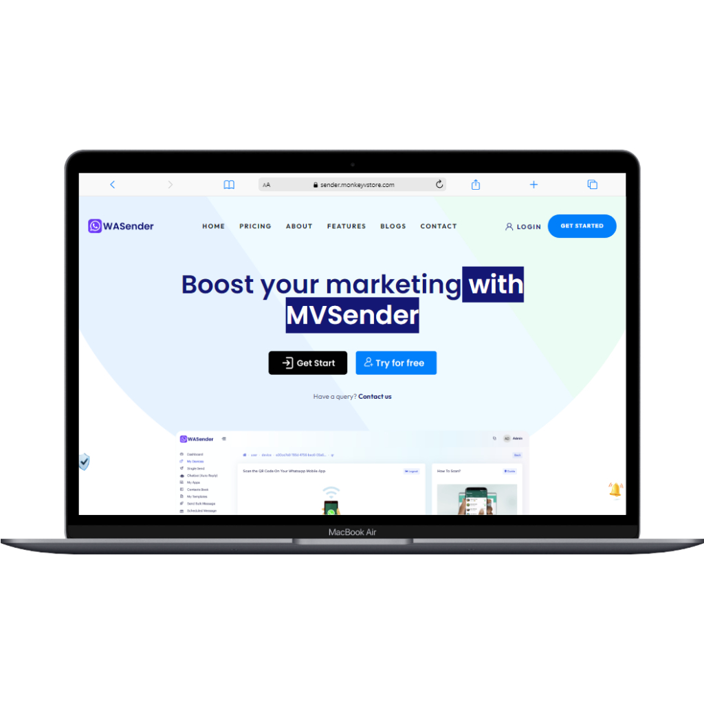 Jual Source Code WA SENDER VERSI TERBARU WA BULK SENDER WA BLASTER WASender WASENDER WA BLAST ...