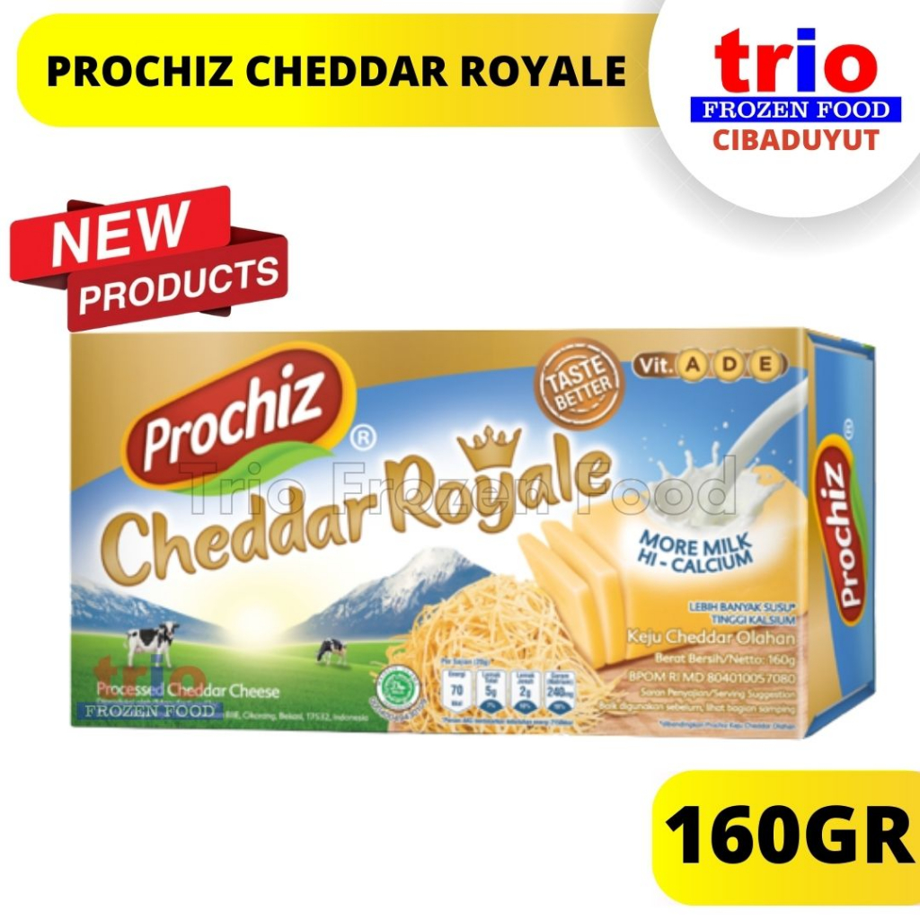Jual PROCHIZ CHEDDAR ROYALE - 160GR | Shopee Indonesia