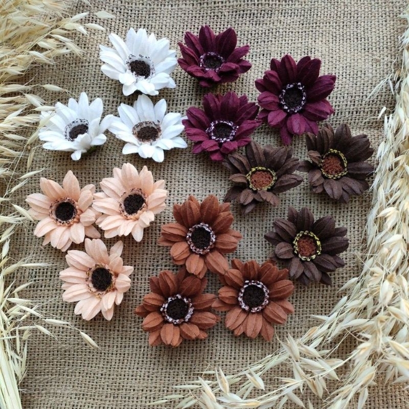 Jual Bunga Flanel Garbea rustic bunga hiasan mahar bunga aesthetic ...