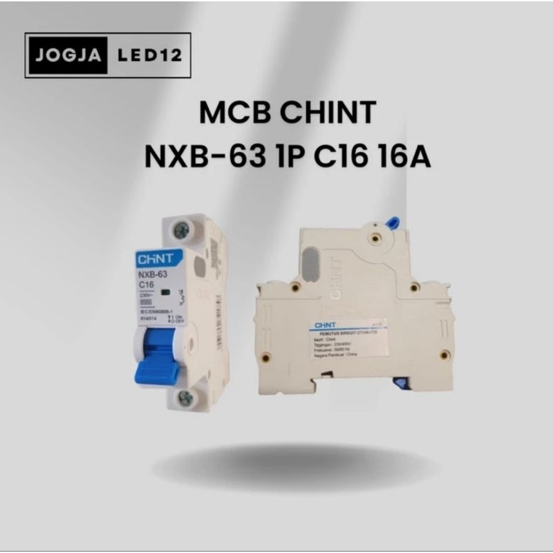 Jual MCB CHINT NXB-63 1P 16A | Shopee Indonesia