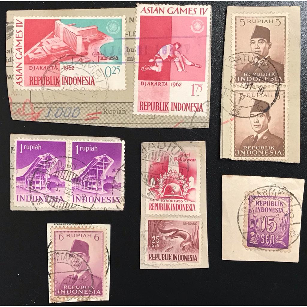 Jual PERANGKO INDONESIA DENGAN 10 PERANGKO BERBEDA-BEDA | Shopee Indonesia