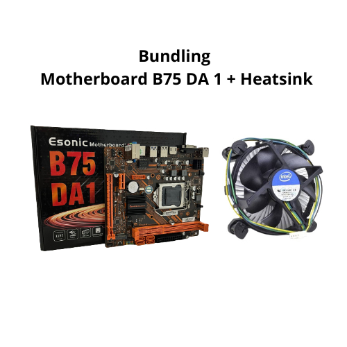 Jual MOTHERBOARD ESONIC B75 DA1 M.2 NVME SOCKET LGA 1155 | Shopee Indonesia