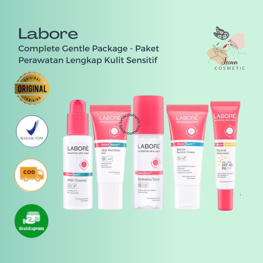 Jual LABORE Sensitive Skin Care Series | Shopee Indonesia