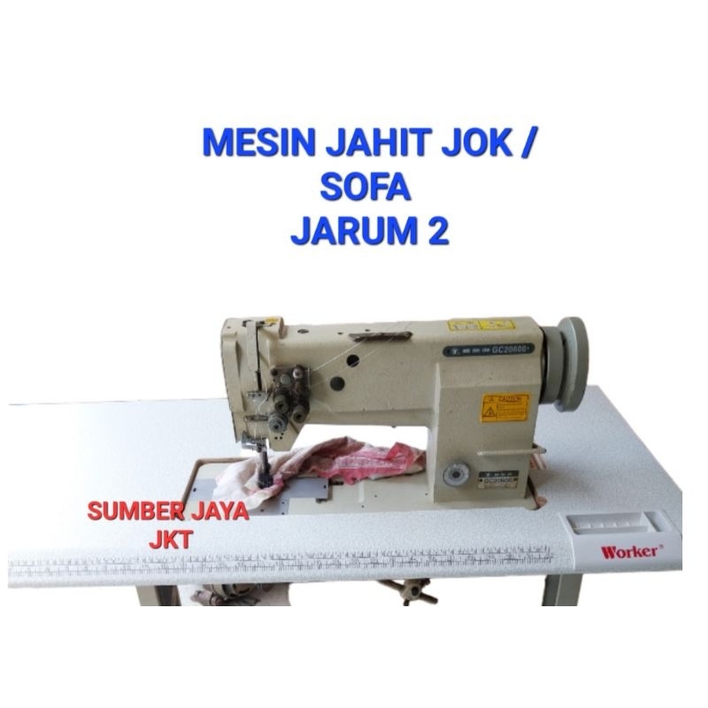 Jual mesin jahit TYPICAL walking foot jarum 2 jok/ sofa second dgn kaki ...