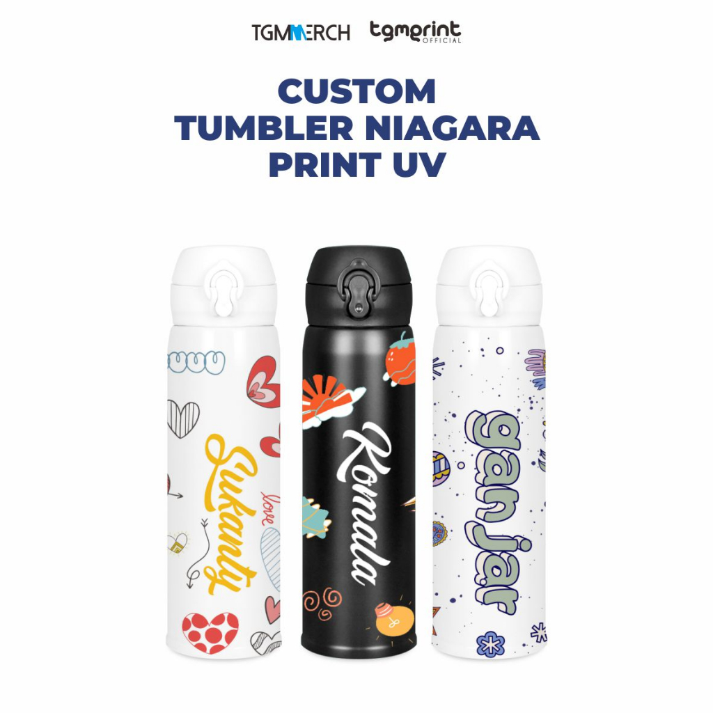 Jual TGM MERCH - Cetak Custom Tumbler Niagara termos Suhu | botol Minum ...