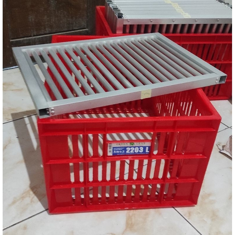 Jual PAKET ALAT SORTIR LELE ALUMUNIUM DAN KERANJANG SORTIR LELE AYAKAN ...