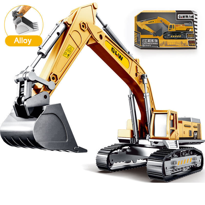 Jual Mainan Anak -anak Ekskavator Simulasi Mainan Paduan Rekayasa ...