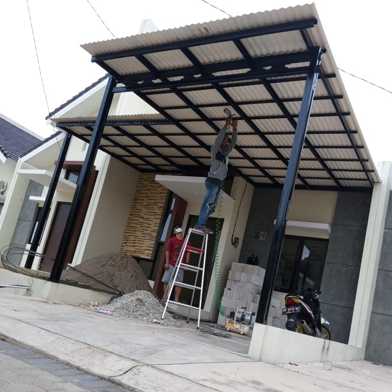 Jual KANOPI BAJA RINGAN ATAP ALDERON RS + CAT | Shopee Indonesia