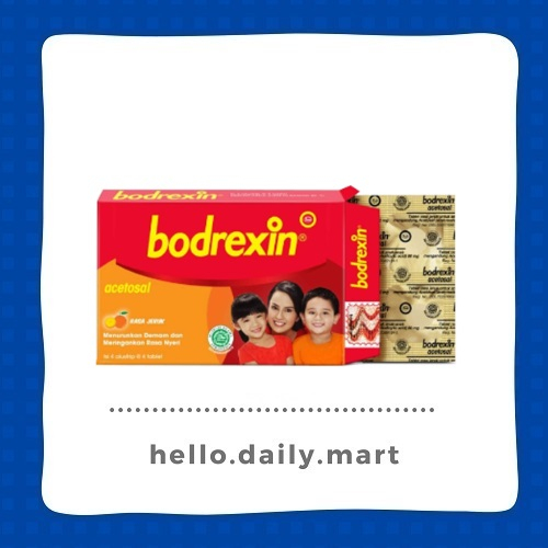Jual BODREXIN 1 Box @ 16 Tablet | Shopee Indonesia