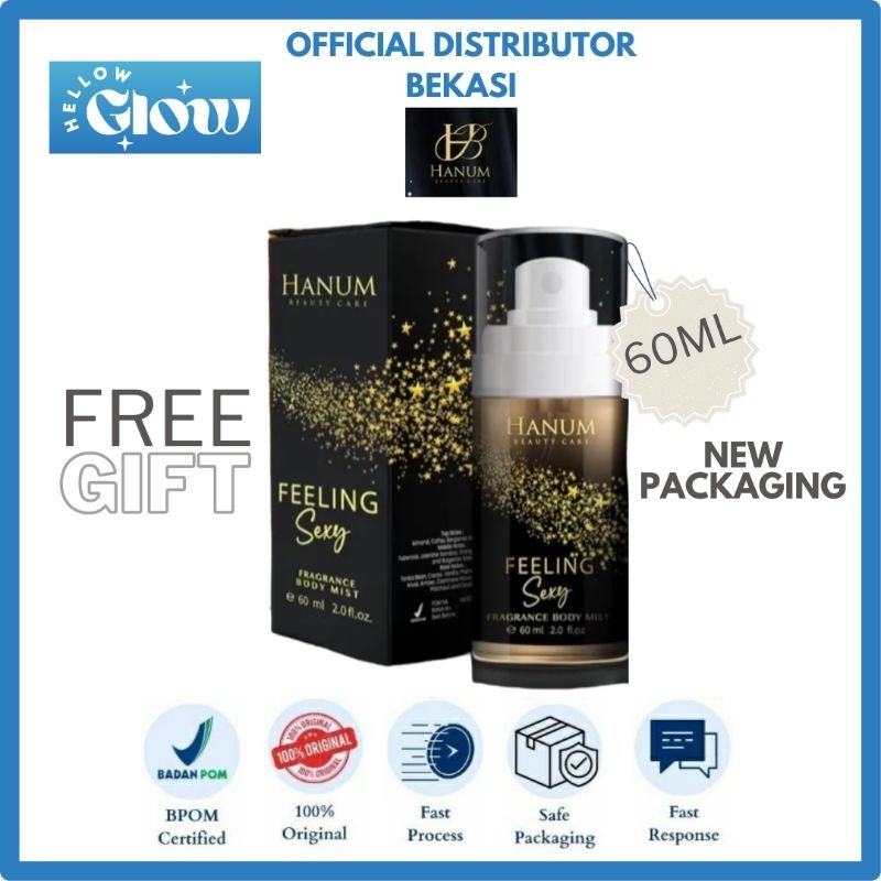Jual Hanum Beauty Care Feeling Sexy Body Mist 60 ML | Shopee Indonesia