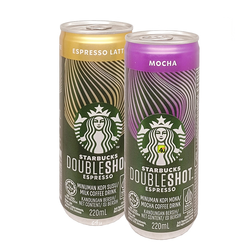 Jual Starbucks - Double Shot Espresso - Coffee Drink 220 ml RTD ...