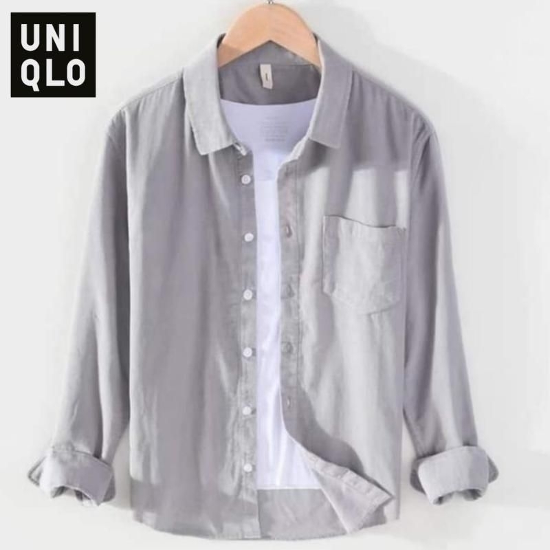 Jual Kemeja Pria Polos Lengan Panjang Kemeja Semi-Formal Pria Kemeja ... Jual Kemeja Pria Polos Lengan Panjang Kemeja Semi-Formal Pria Kemeja ...