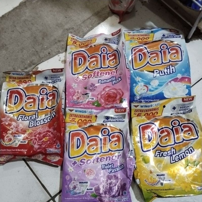 Jual DAIA BUBUK 245GR RANDOM (BACA DESKRIPSI PRODUK) | Shopee Indonesia