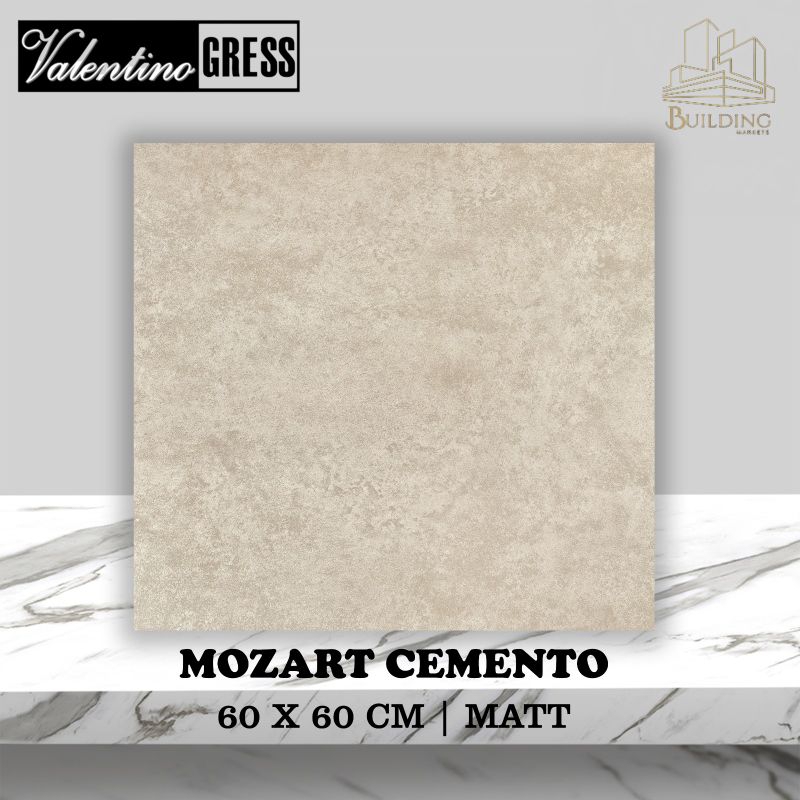 Jual Granite Lantai 60x60 MOZART CEMENTO/MATT/STONE/CARPORT/VALENTINO ...