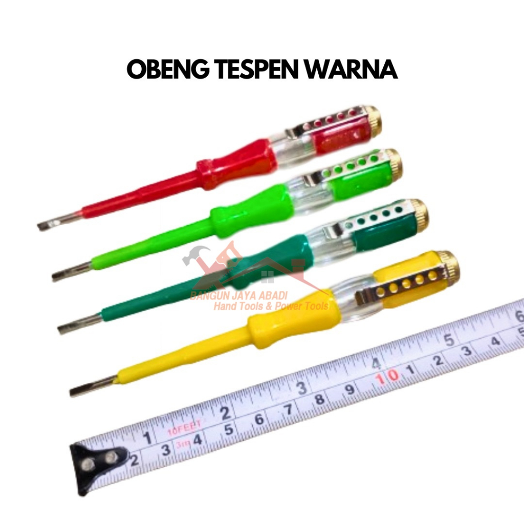 Jual Obeng Min/Screwdriver Tespen/Test Pen M-810 Voltage Tester AC/DC ...