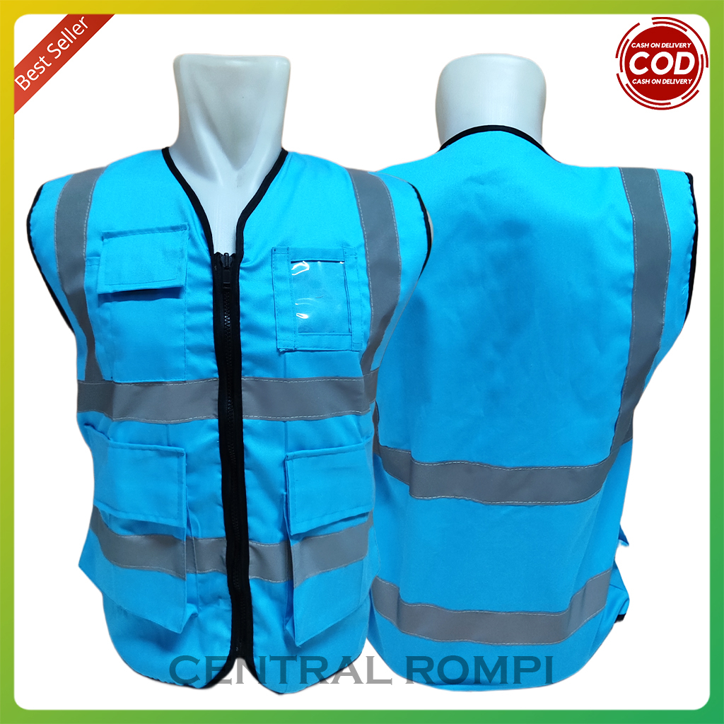 Jual Rompi Safety/Proyek Bahan American Drill High Quality Terbaru ...