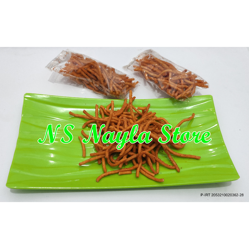 Jual Stick Stik Mie Pedas Kemasan Kecil 25 Gram Isi 10 Bungkus | Shopee ...
