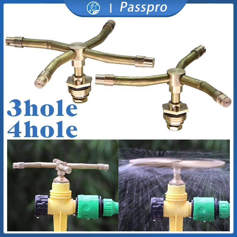 Jual 3/4 Arah Sprinkler Air Alat Penyiram Tanaman Otomatis 360 Derajat ...