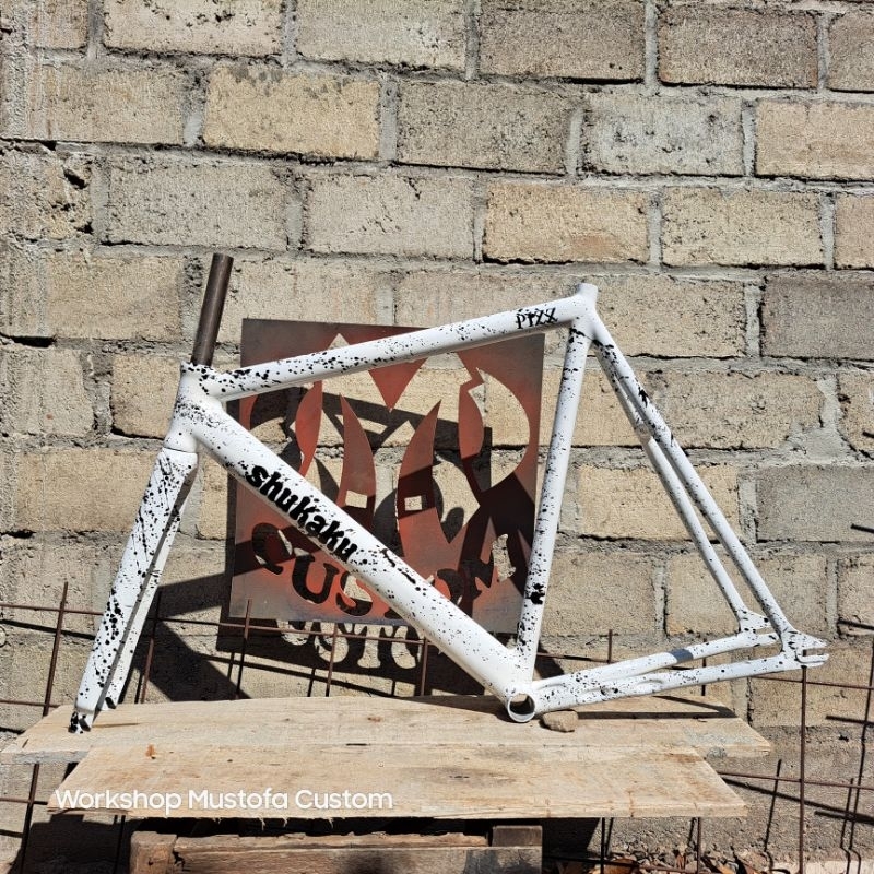Jual Frame Sepeda Fixie Handmade Model Shukaku | Shopee Indonesia