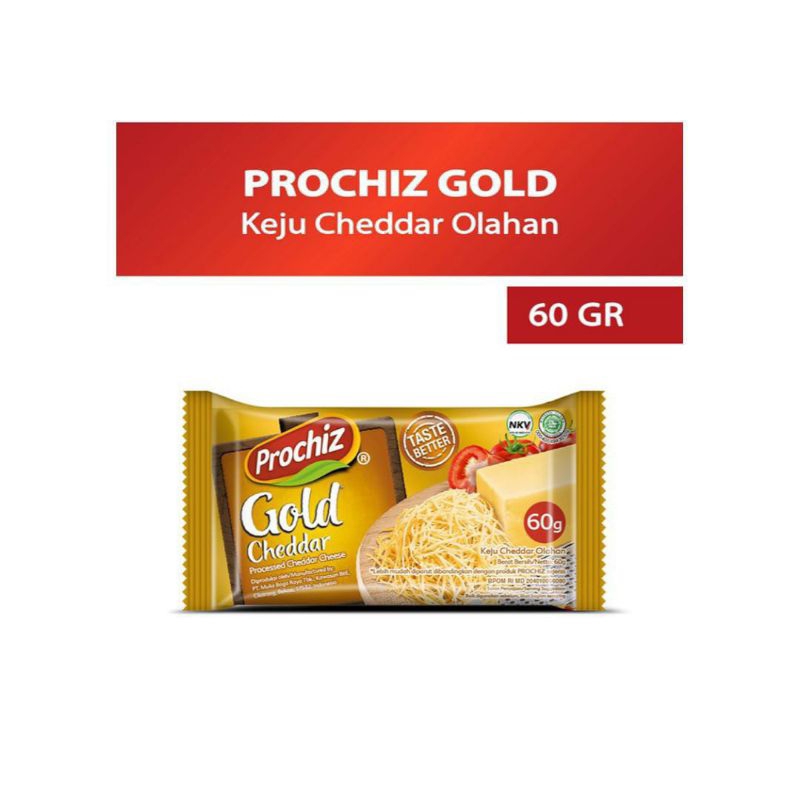 Jual Prochiz Cheese Gold 60 g | Shopee Indonesia