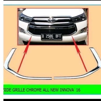 Jual List grill bumper INNOVA REBORN tahun 2016 - 2020. | Shopee Indonesia
