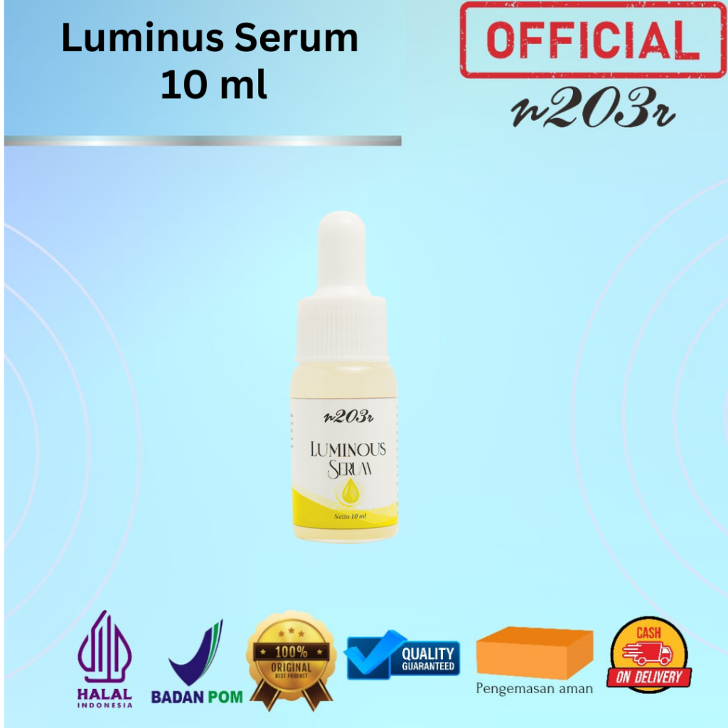 Jual Serum Wajah N203R Luminus 10 ml | Shopee Indonesia