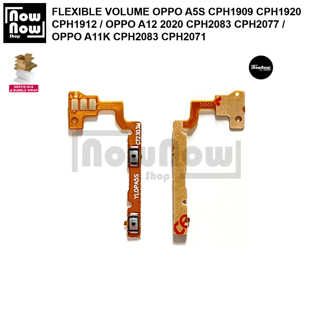 Jual Flexible Volume Oppo A5S / Oppo A12 2020 / Oppo A11k CPH1909 ...