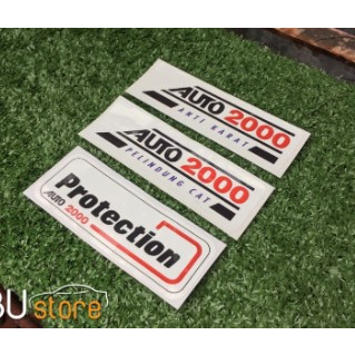 Jual Stiker Auto 2000 Protection Anti Karat Pelindung Cat | Shopee ...