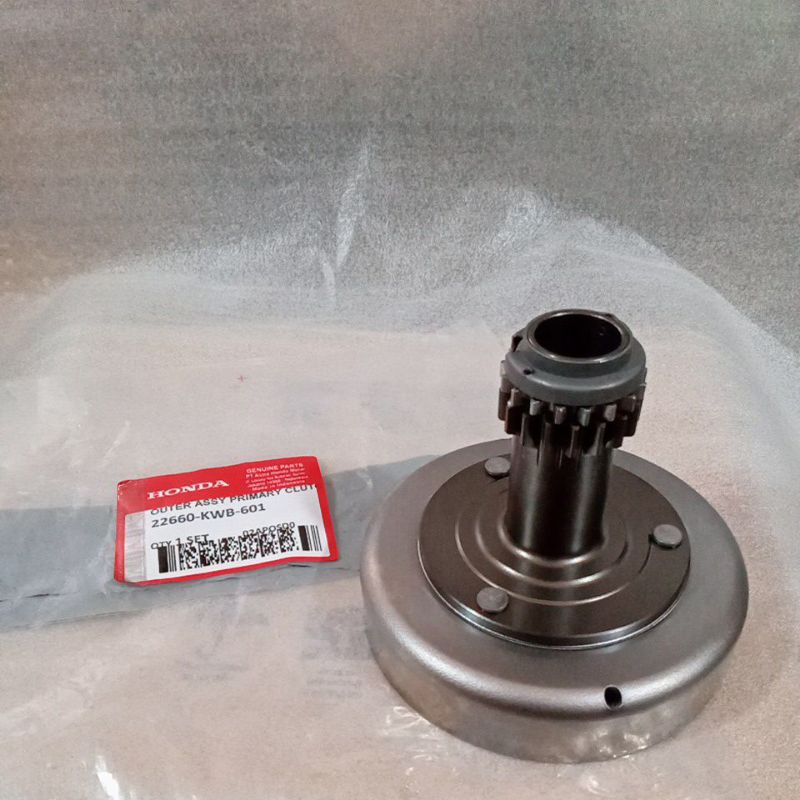 Jual lonceng Assy mangkok ganda kopling ganda Honda KWB Blade 110, Revo absolute,Revo fit,Revo ...