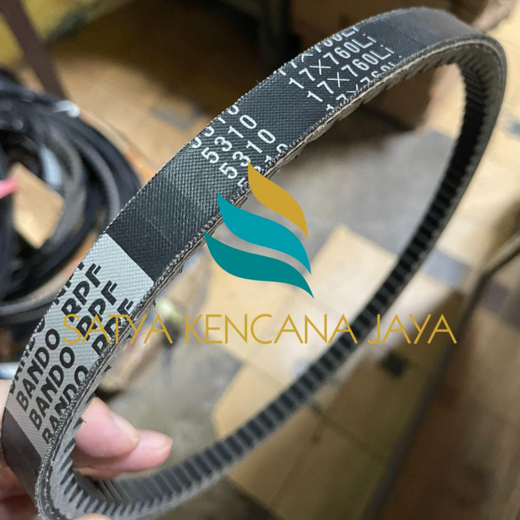 Jual V-BELT VANBELT BERGIGI RPF 5310 (B 31 GIGI) 17 X 760 Li BANDO ORI MURAH BERKUALITAS FANBELT ...