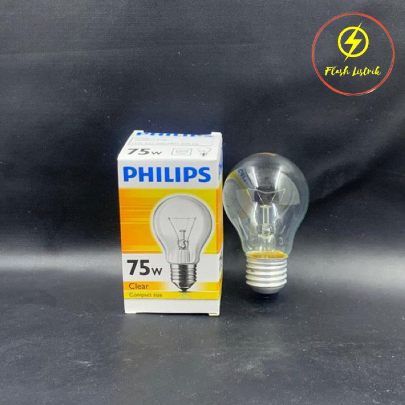 Jual [Philips] Lampu Bohlam Pijar Philips 15w siawet 15w clear 25w 60w ...