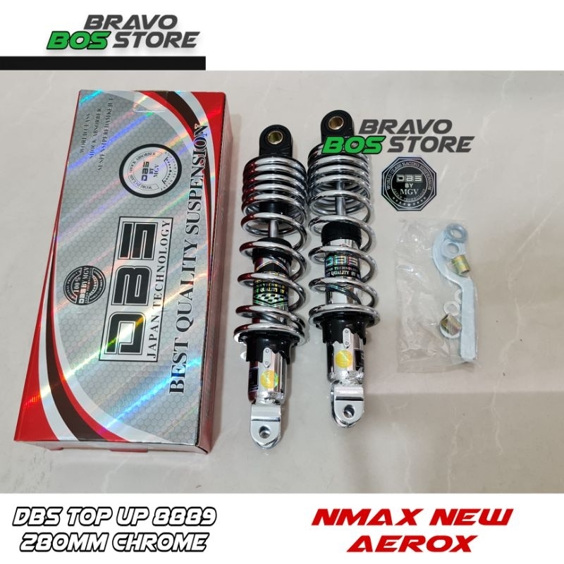 Jual SHOCK DBS TOP SERIES 280 MM 305 MM 345 MM 365MM CHROME ...