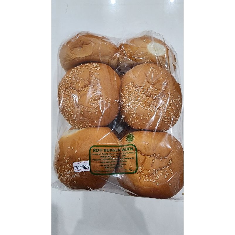 Jual Roti Burger Wijen isi 10 pcs | Shopee Indonesia