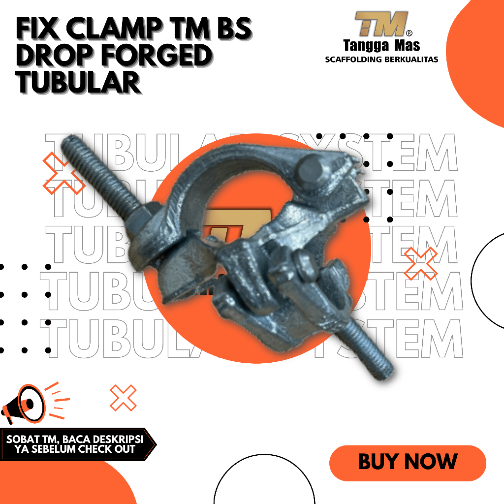 Jual ENGLAND FIX & SWIVEL CLAMP DROP FORGED STANDARD BS UNTUK ...