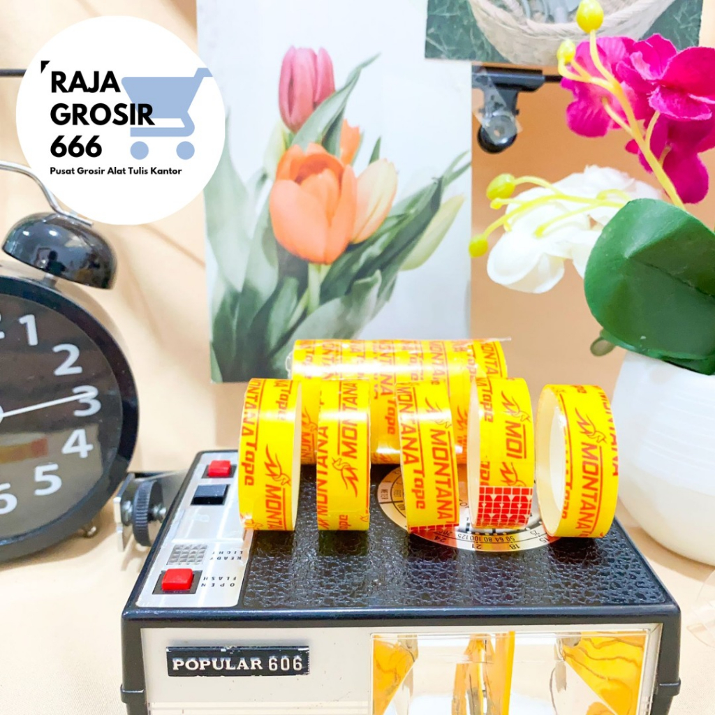 Jual SOLASI MINI KECIL BENING ROLL SOLATIP GOAL TAPE Selotip kado ...