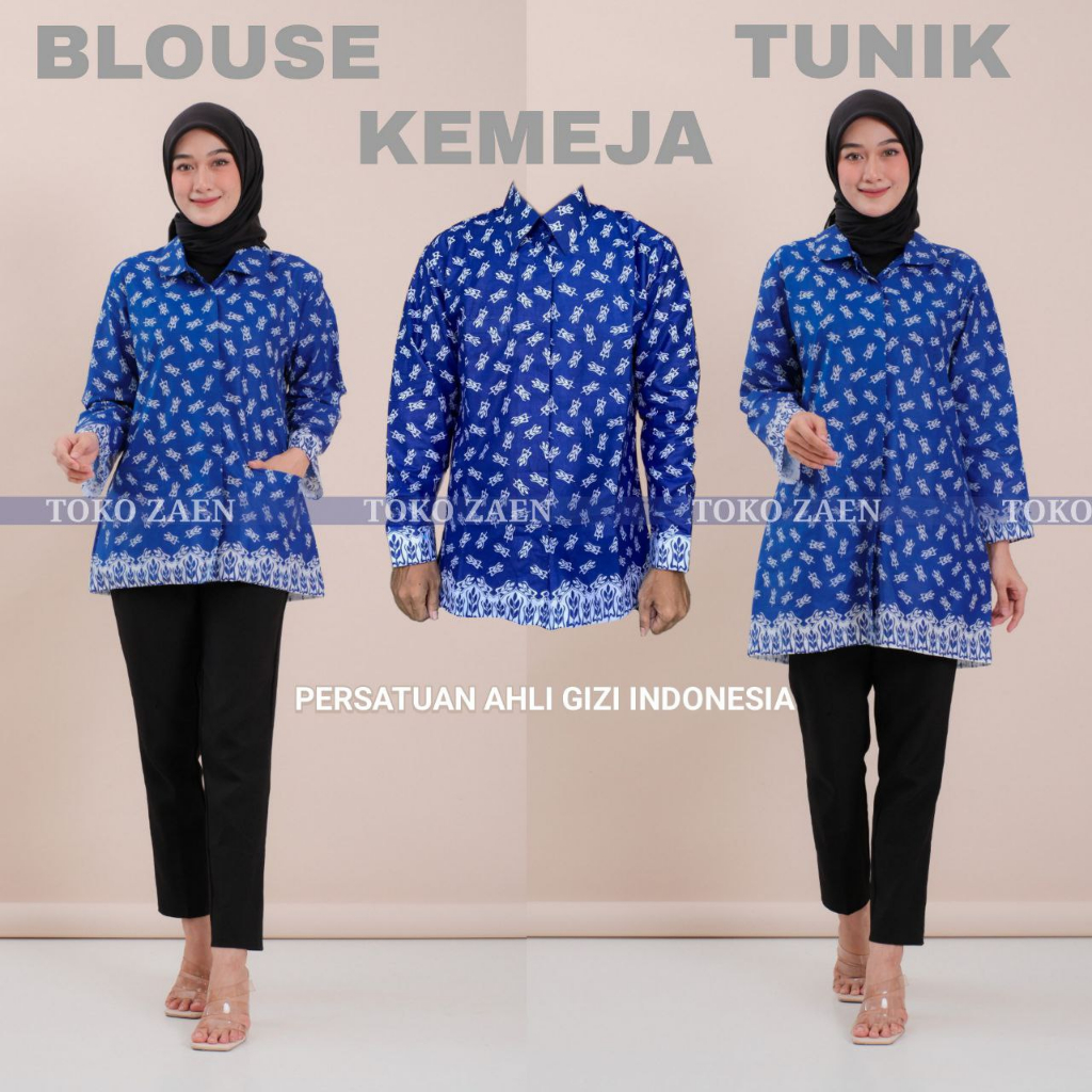 Jual BATIK PERSAGI WANITA DAN PRIA BERFURING | Shopee Indonesia