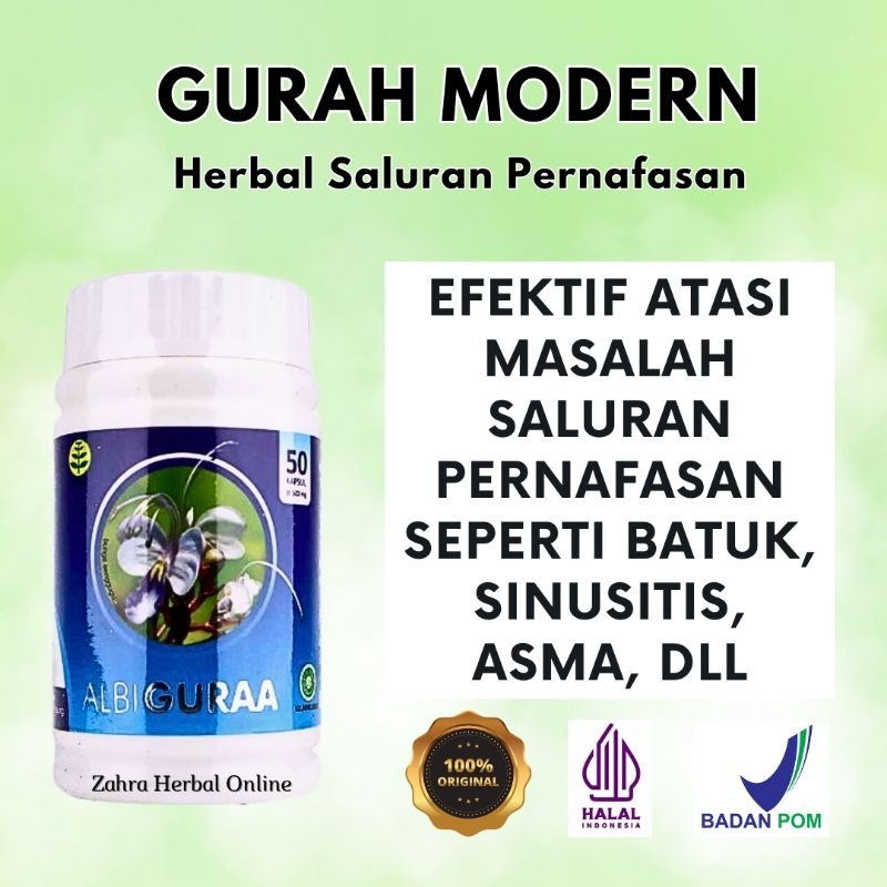 Jual Albiguraa Isi 50 Kapsul Obat Herbal Ampuh Alami Atasi Penyakit TBC ...