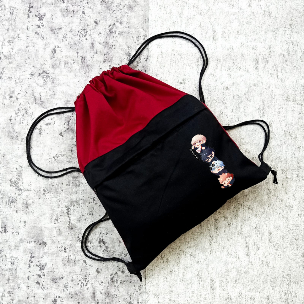 Jual Stringsaku PREMIUM JUJUTSU KAISEN anime jepang stringbag saku ...