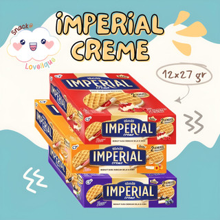 Jual Imperial Creme Biscuit 27gr 1 BOX isi 12 All Variant - ( Blueberry ...