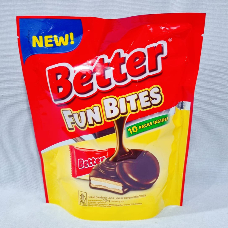 Jual Better Fun Bites Pouch (100 gr) | Shopee Indonesia