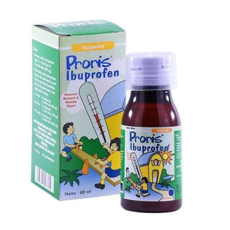 Jual PRORIS SIRUP 60ML PENURUN DEMAM DAN PEREDA NYERI ANAK | Shopee ...