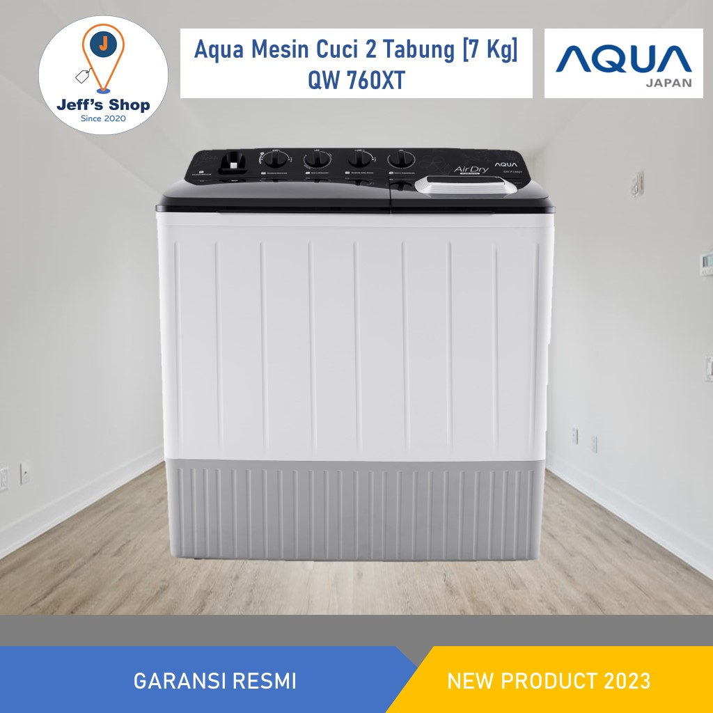 Jual Aqua Mesin Cuci 2 Tabung [7 Kg] QW 760XT | Shopee Indonesia