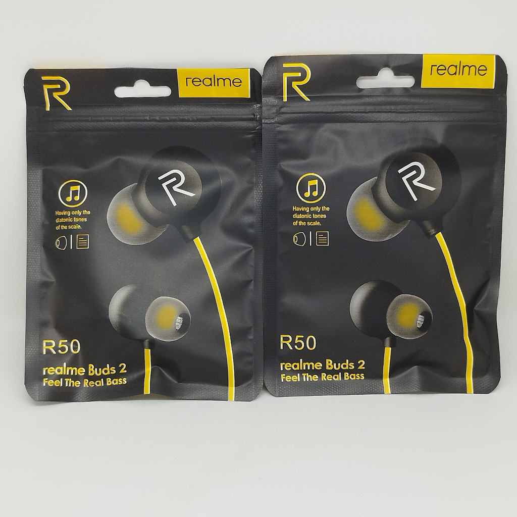 Jual Headset Realme Buds 2 R50 Earphone Handsfree Realme Buds in Ear 2 ...