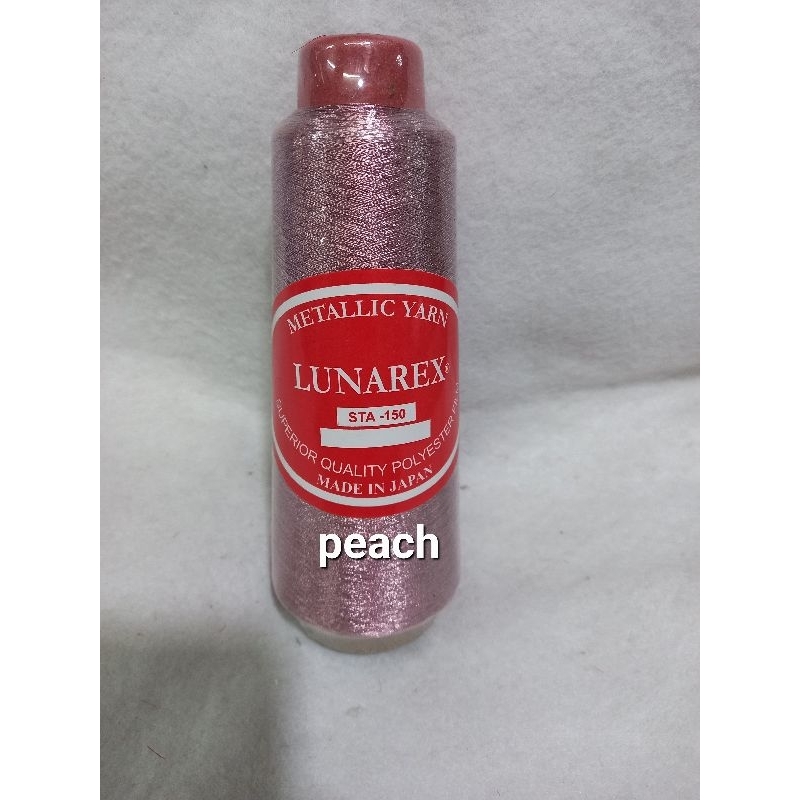 Jual BENANG BORDIR METALLIC LUNAREX MADE IN JAPAN ISI 130 GRAM | Shopee ...