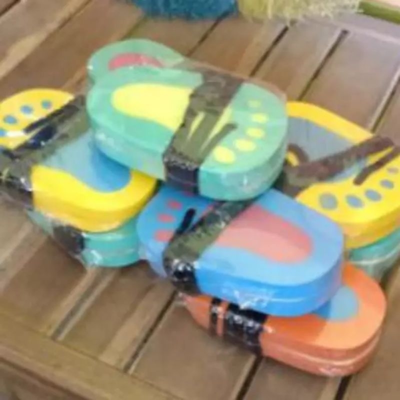 Jual Paket Hemat 1 Pasang Kanan dan Kiri Mainan Edukasi Bakiak Tali ...