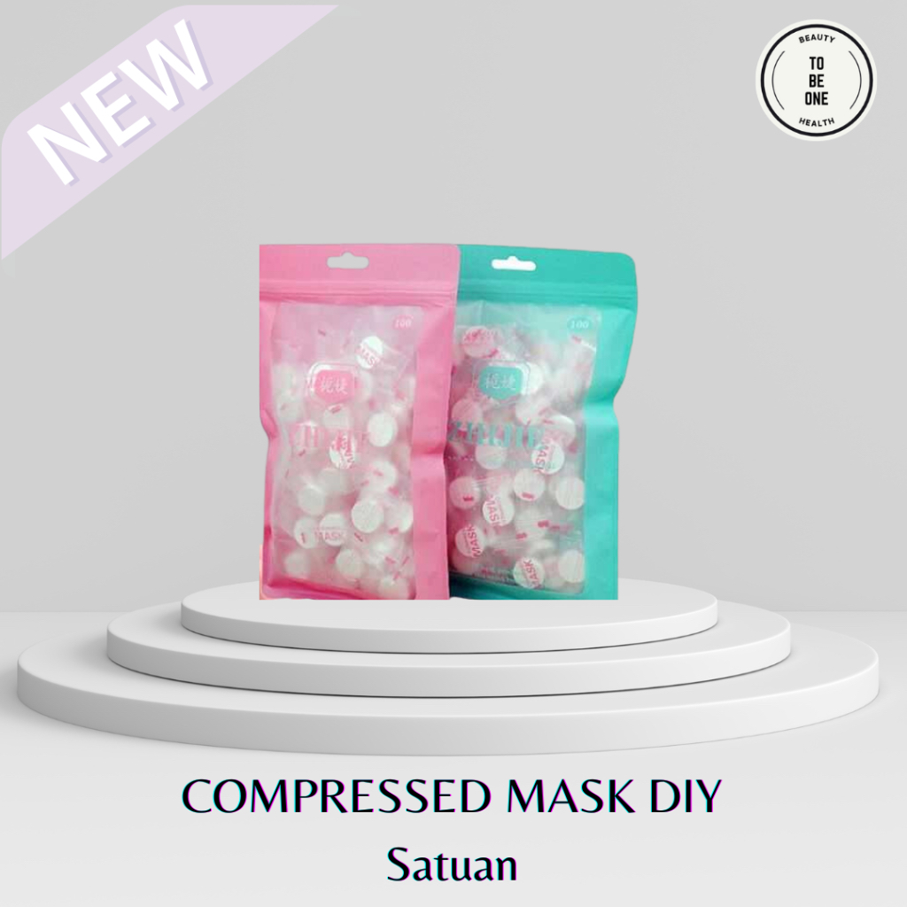 Jual Compressed Paper Mask Sheet / Compressed DIY Sheet Mask / Masker ...